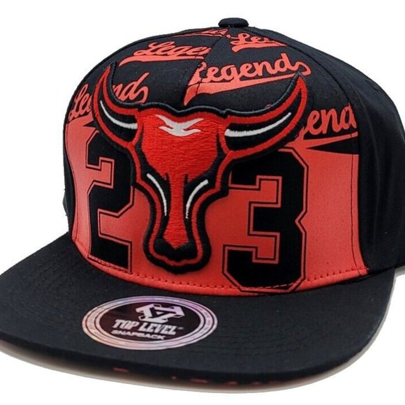 Top Level | Accessories | Chicago Top Level Legend 23 Longhorn Snapback ...